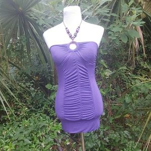 Voice | Tops | Sleeveless Sexy Top Party Top Purple Top | Poshmark